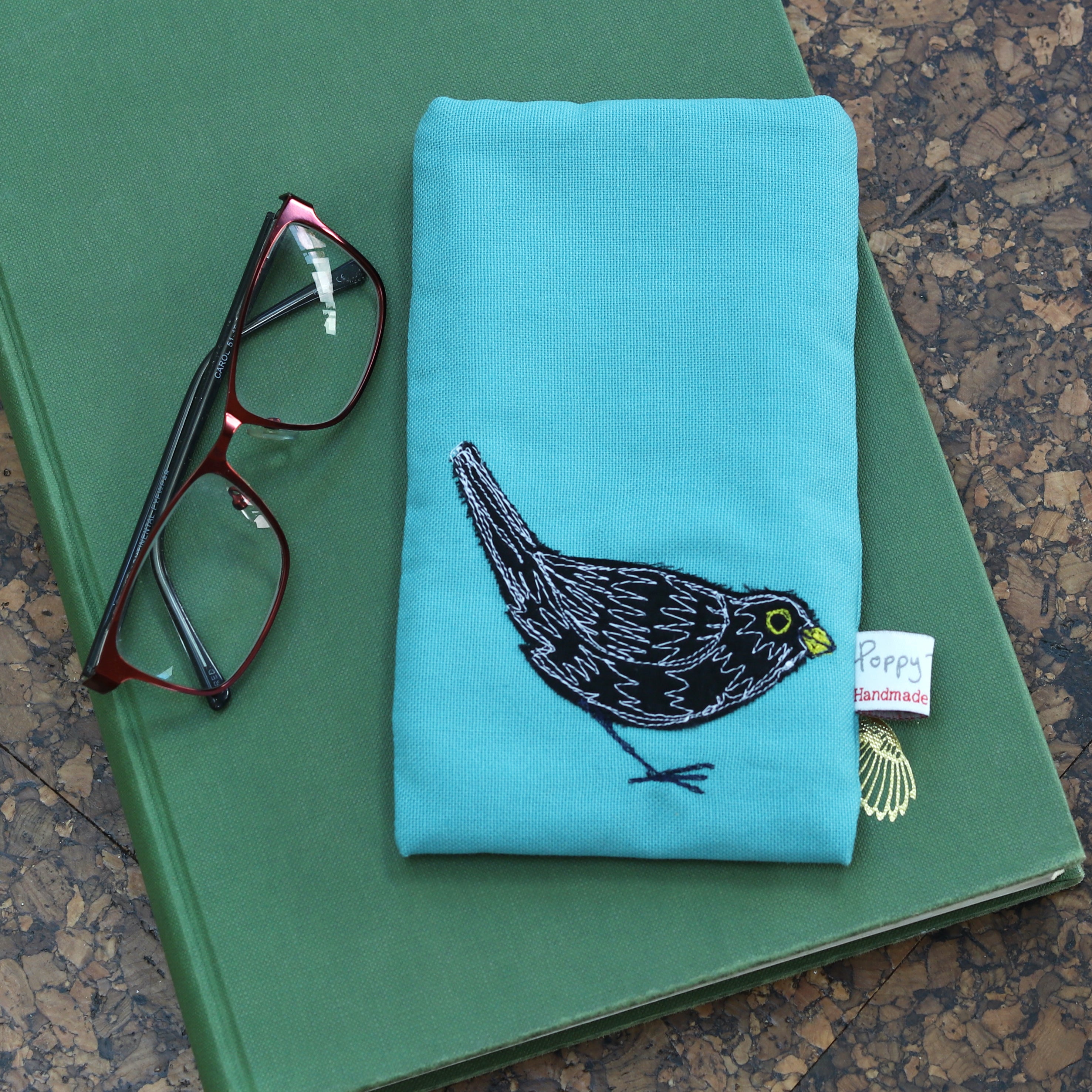 blackbird - phone case by Poppy Treffry