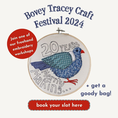 Handmade quirky textile homewares and accessories by Poppy Treffry