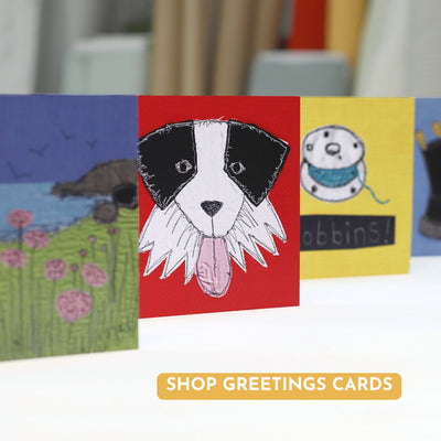 Handmade quirky textile homewares and accessories by Poppy Treffry