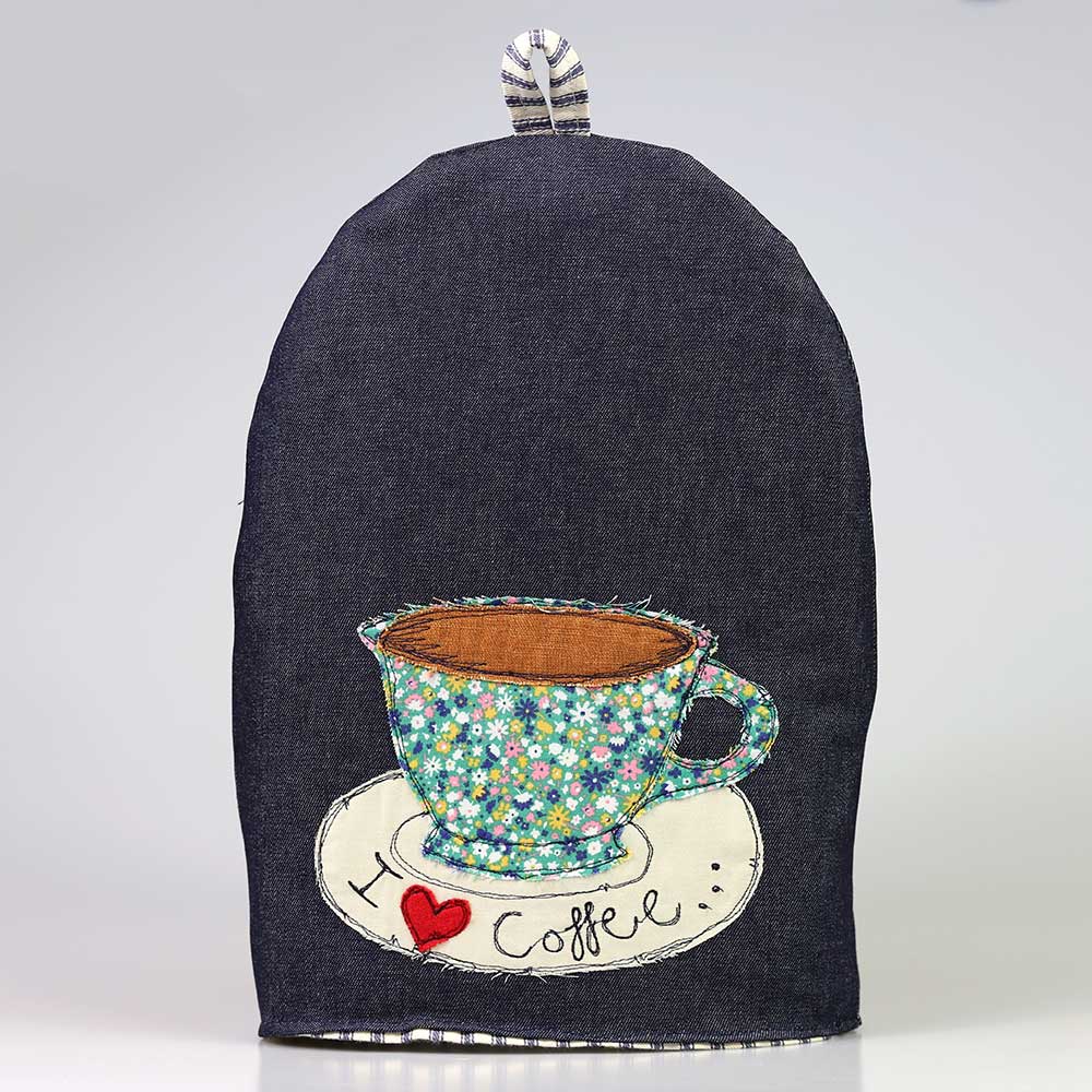 cafetiere coffee cosy by Poppy Treffry