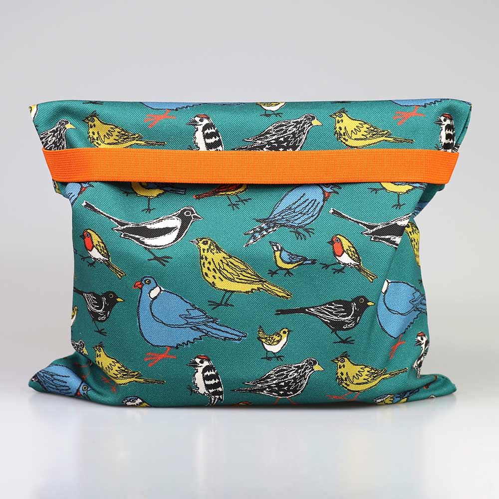 Garden Birds lunchbag by Poppy Treffry