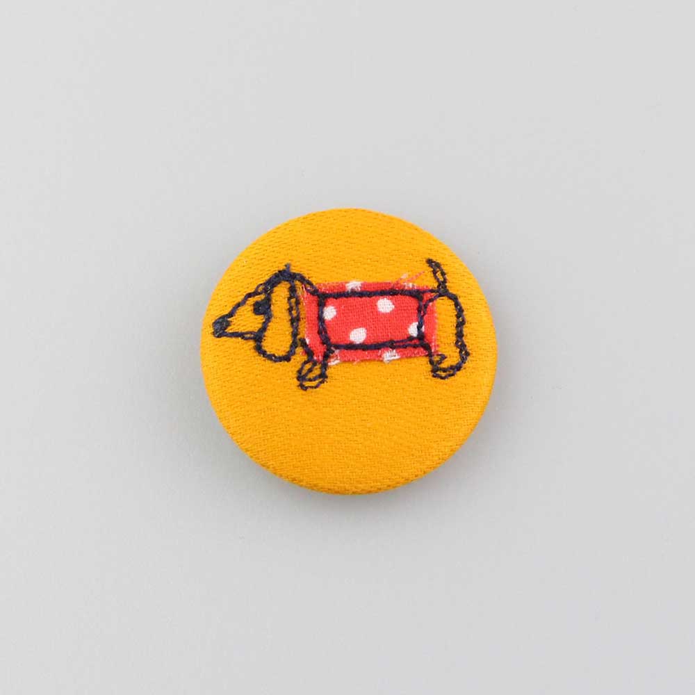dachshund - pretty badge – Poppy Treffry