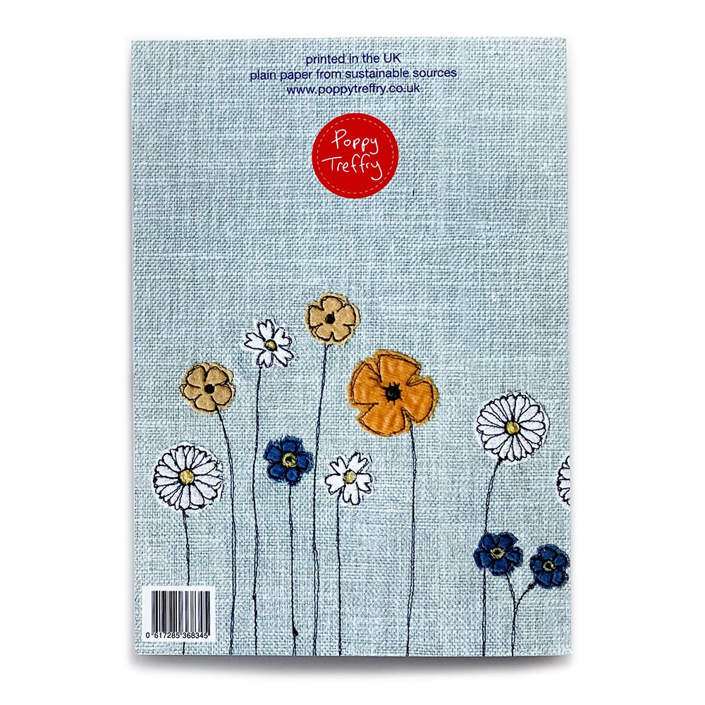 blooming marvellous A5 notebook – Poppy Treffry
