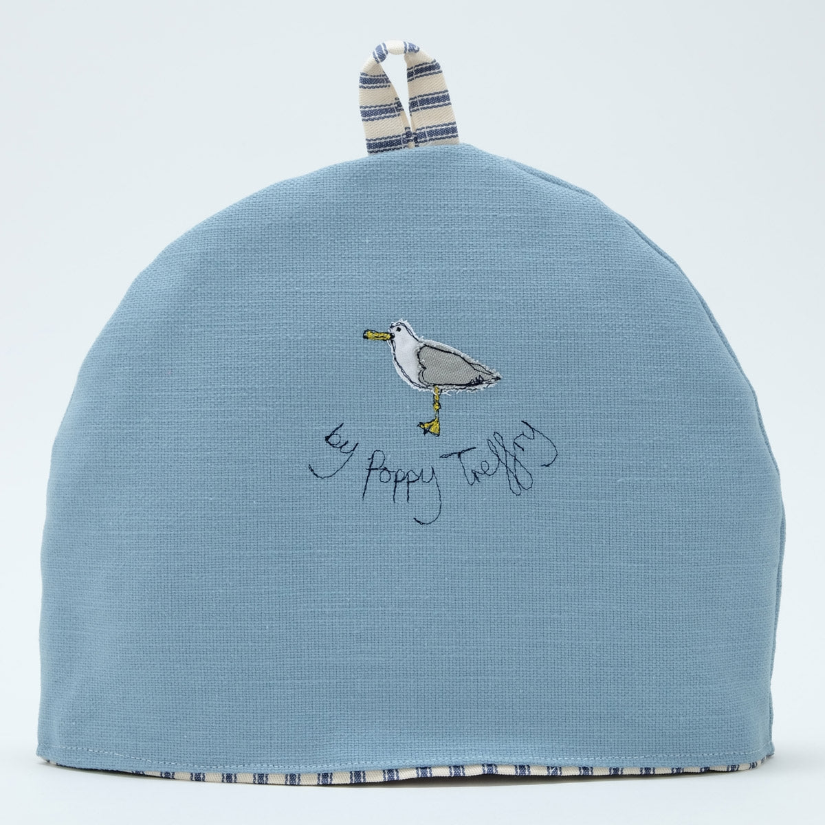 cheeky seagull small tea cosy – Poppy Treffry