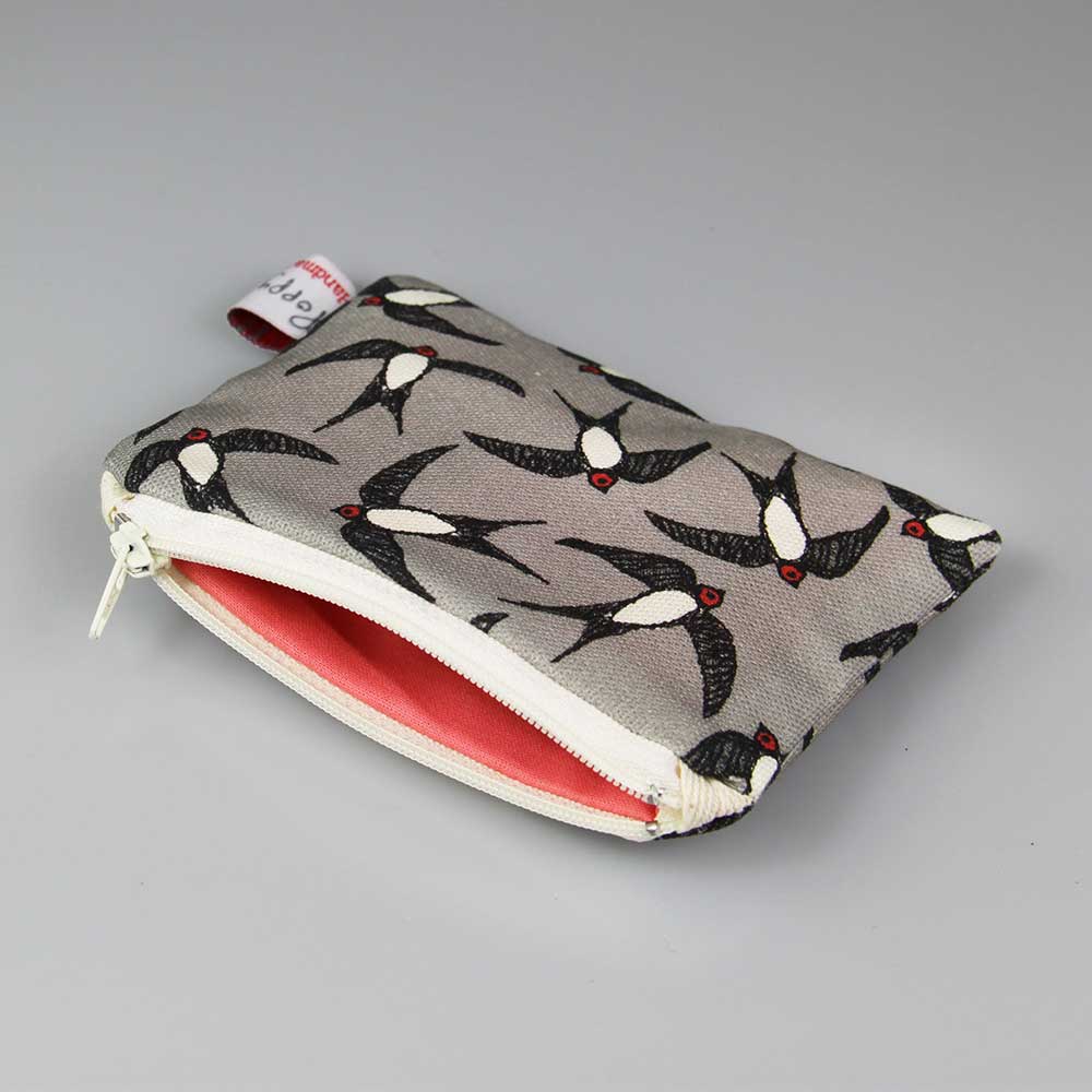 swallows small coin purse – Poppy Treffry